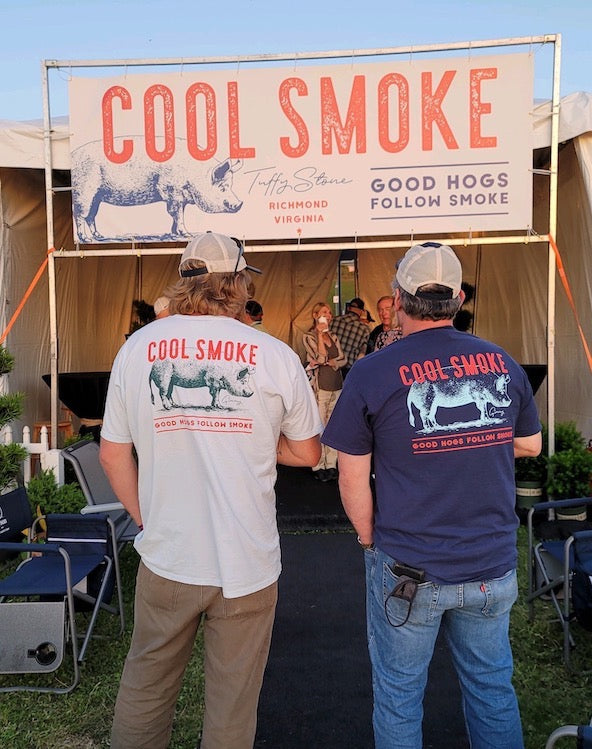 COOL SMOKE GINNY TEE IN NAVY – Cool Smoke